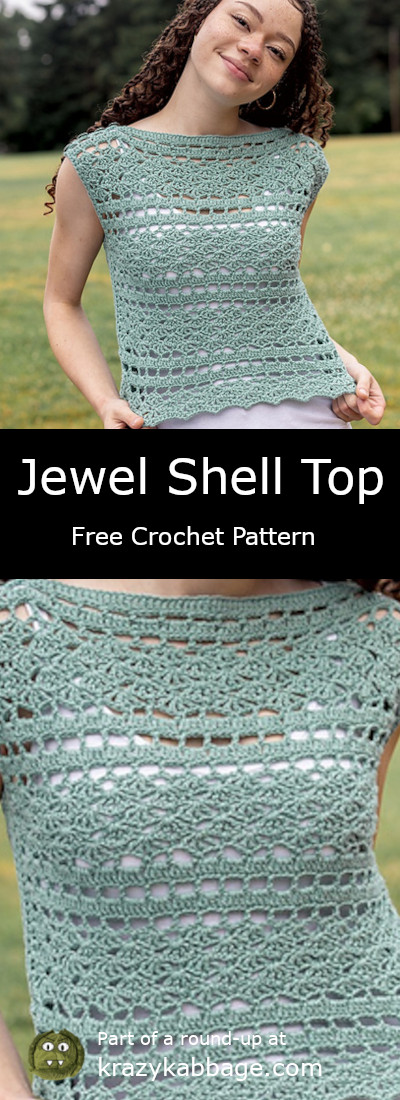 jewel shell top – Krazy Kabbage
